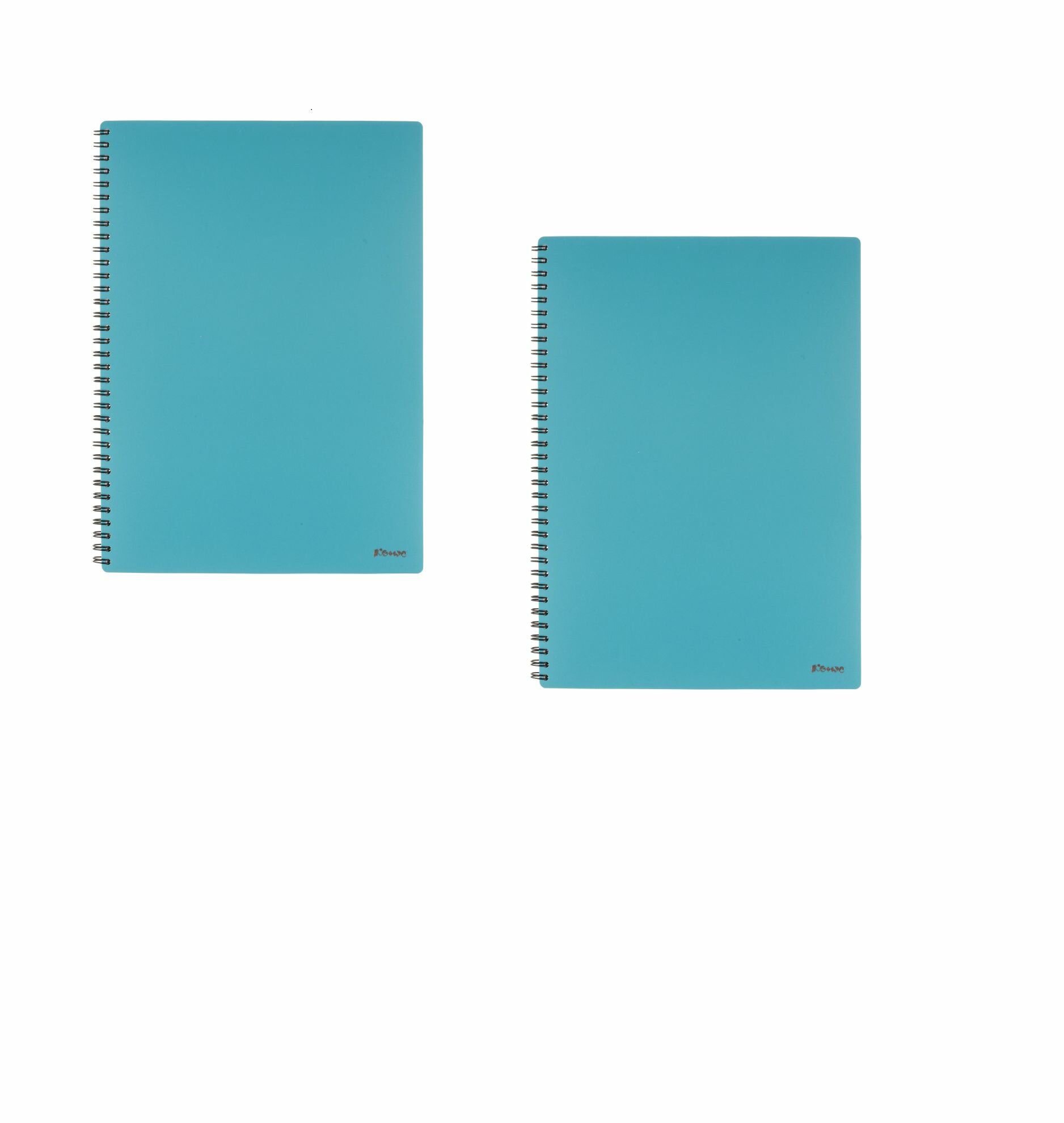 Комус Бизнес-тетрадь Classic, А5, 100 л, клетка, голубая , 2 уп/