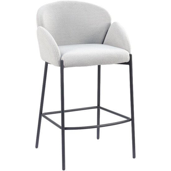 Стул барный Stool Group Melia светло-серый
