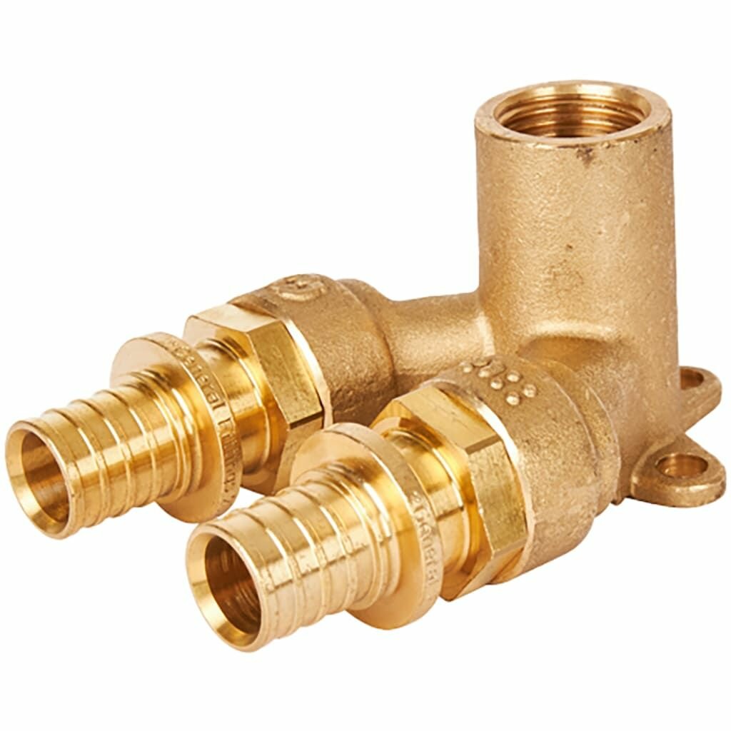 Угольник настенный проточный STOUT с внутренней резьбой 16 x 1/2"