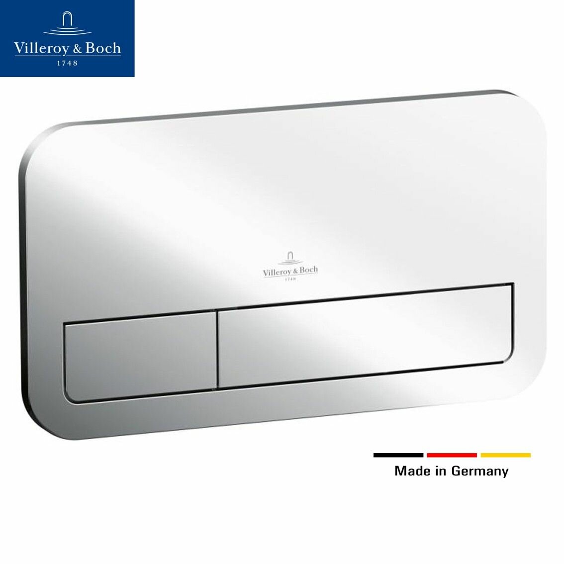 Клавиша смыва Villeroy&Boch ViConnect, хром глянцевый 92249061