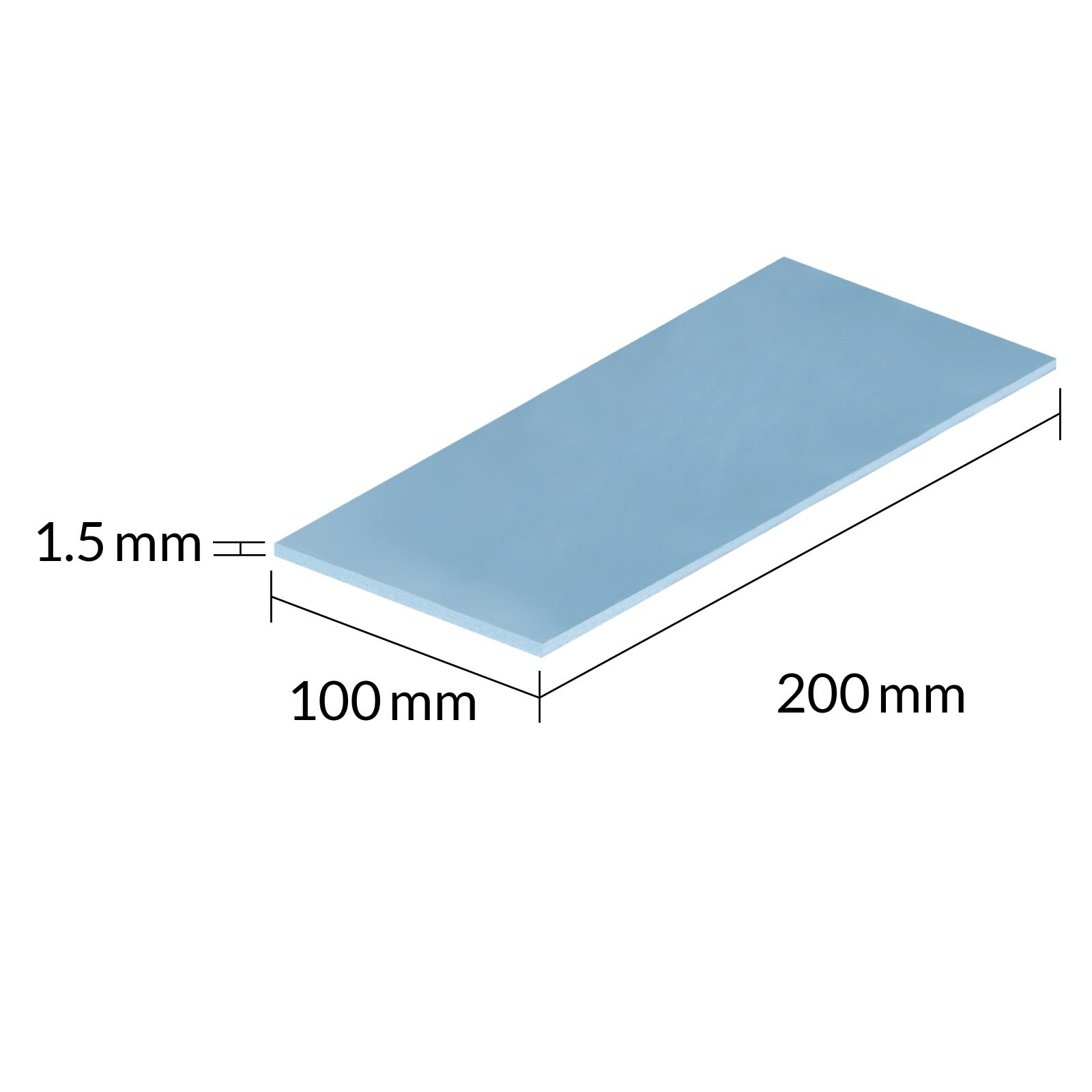 Термопрокладка Arctic 200x100mm, 1.5mm - 2 Pack TP-3 ACTPD00060A