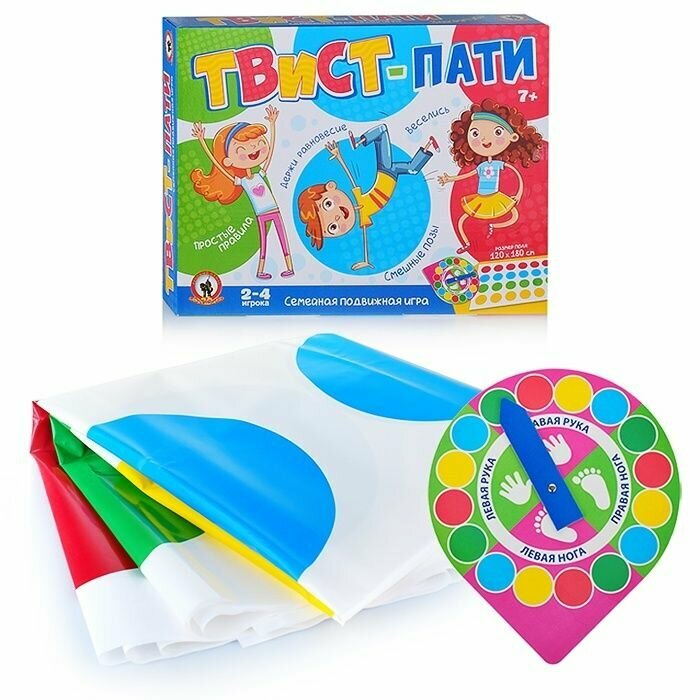 Активная игра Русский стиль "Твист-пати", поле 120х180 см (03663)
