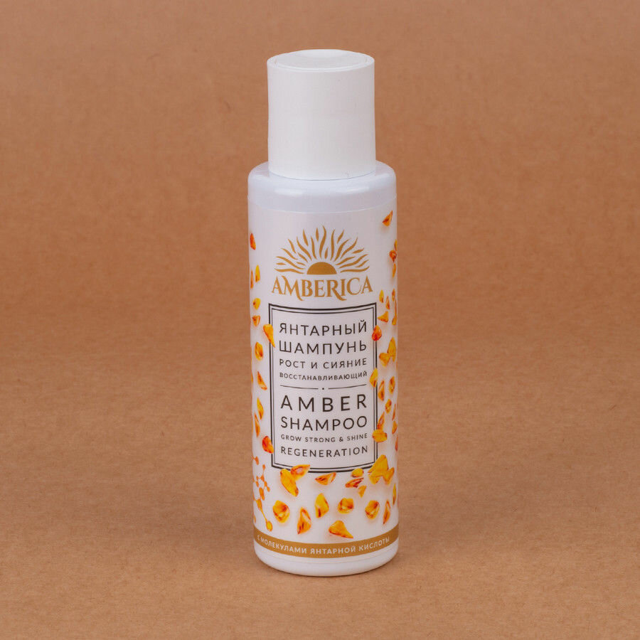 Восстанавливающий янтарный шампунь с молекулами янтарной кислоты