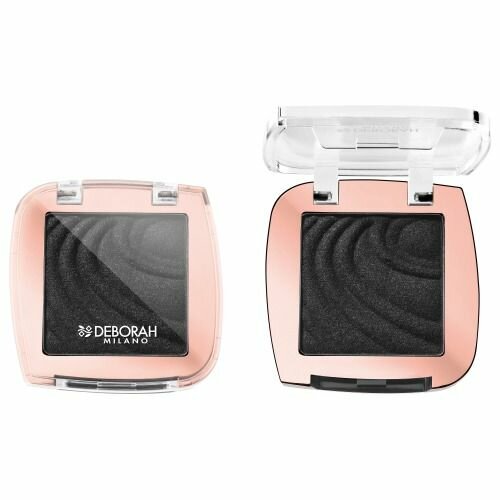 Тени для век DEBORAH "Color Lovers", водостойкие, тон 09, Матовый черный, 3,5 г