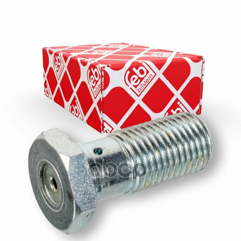 Клапан перепускной масляного распылителя ! M14x1.5x30 SW19 MAN D2556/2565/2566/2865/2866 Febi арт. 06030