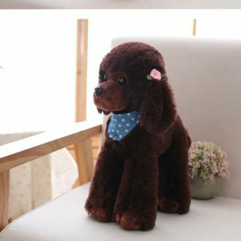 Плюшевая игрушка-симулятор пуделя