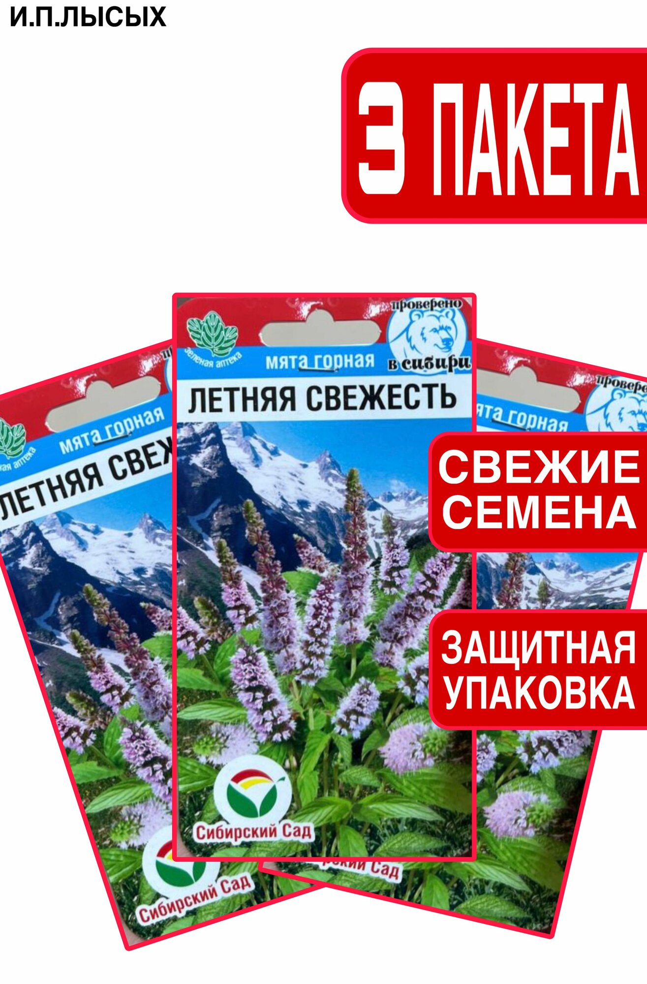 Семена Мяты "Летняя свежесть"