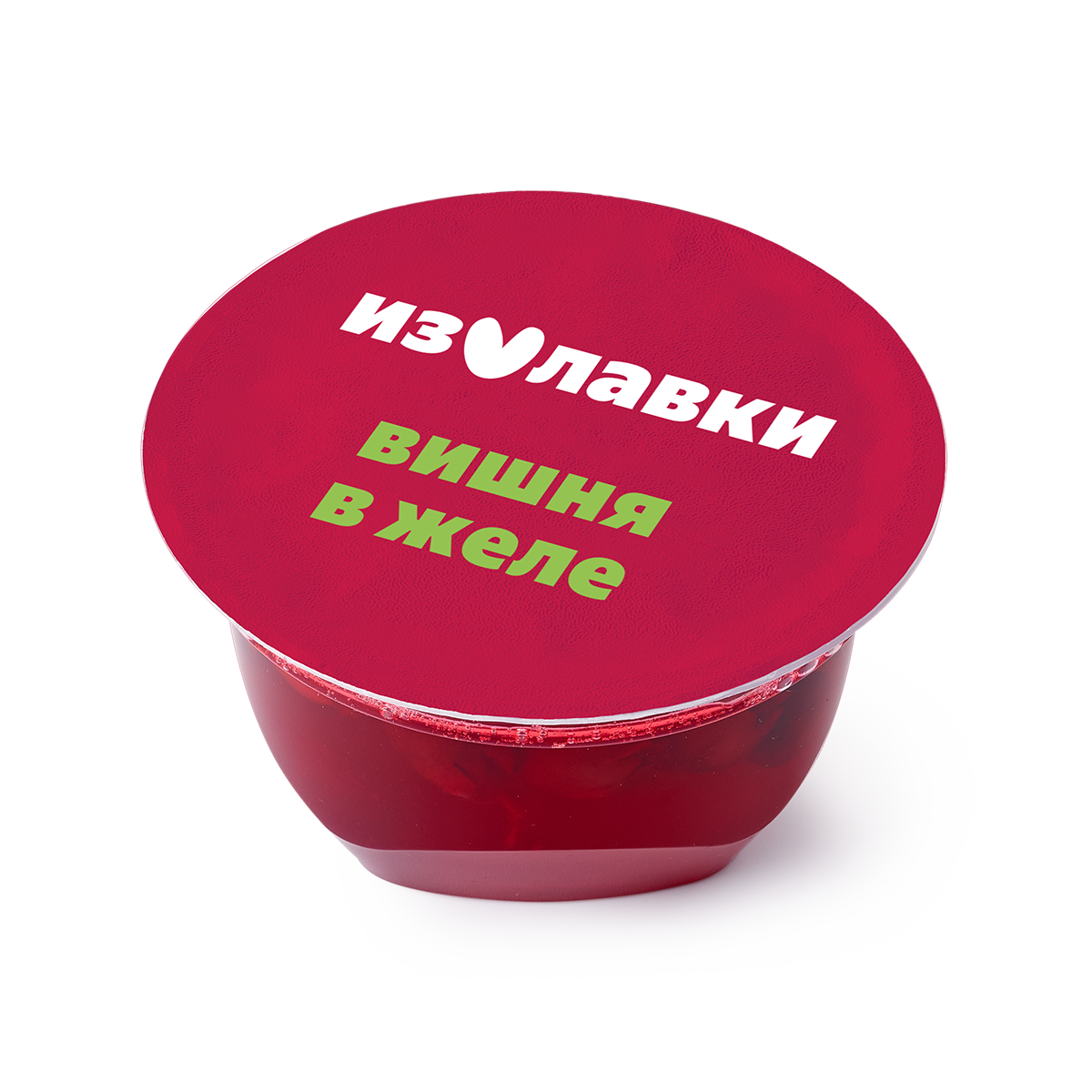 Желе "Из Лавки", вишня, порционное, в пластиковом стакане, 150 г