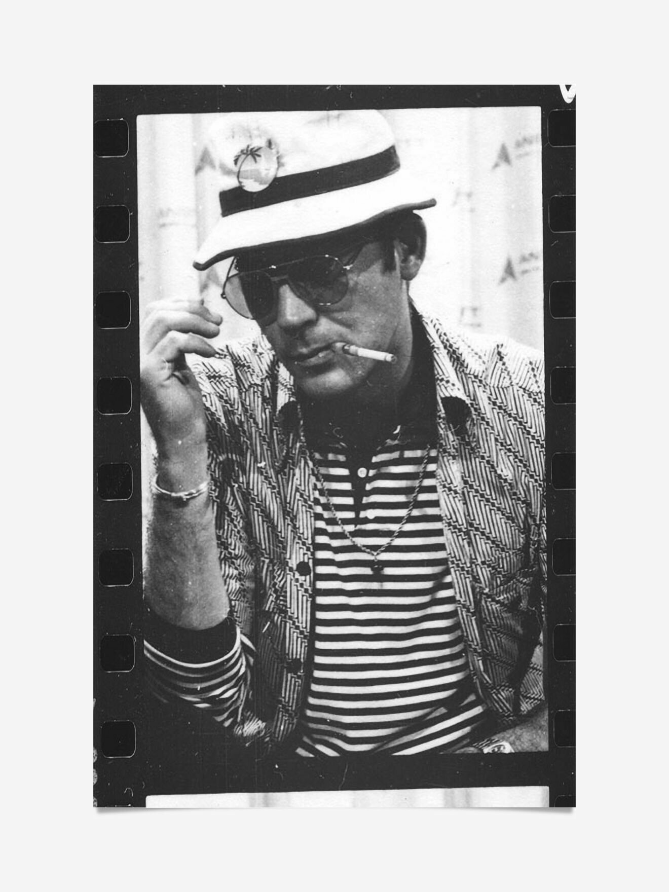 Постер Хантер Томпсон 40x60 см. от Poster4me