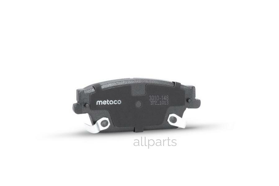 METACO 3010-148 Колодки тормозные задние дисковые к-кт