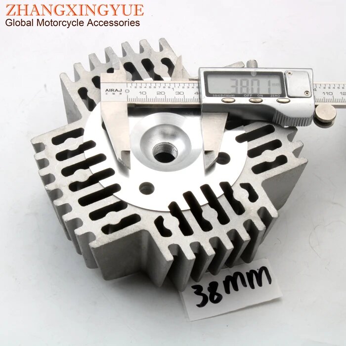 Головка цилиндра с большим отверстием для мопеда Puch Mk 50 E50 Maxi 2-Stroke, 38 мм 45 мм 50cc-70cc 38mm 50cc Standard