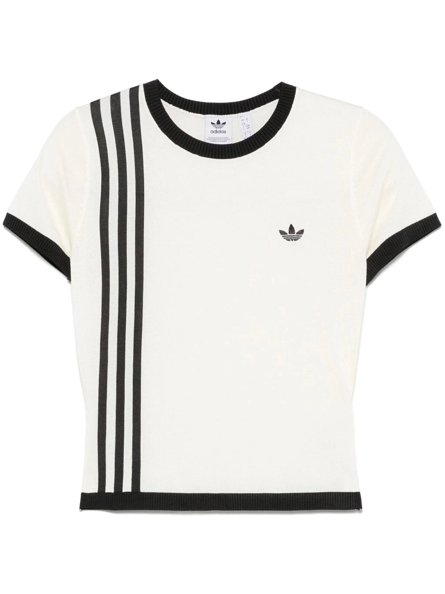 Футболка adidas, размер 4 UK, бежевый/белый