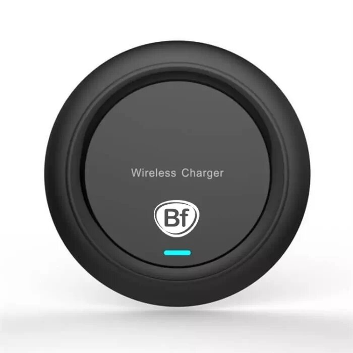 Беспроводная зарядная станция "Bf" Q18, для iPhone и Android, 15Вт, черная
