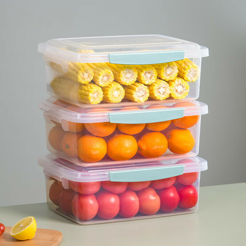 Xitianlong Plastic Food Storage Container, Airtight Snack And Dried Fruit Box, Microwave-Safe Lunch Box, Transparent Rice Container, Sealed Jar, 7.5L