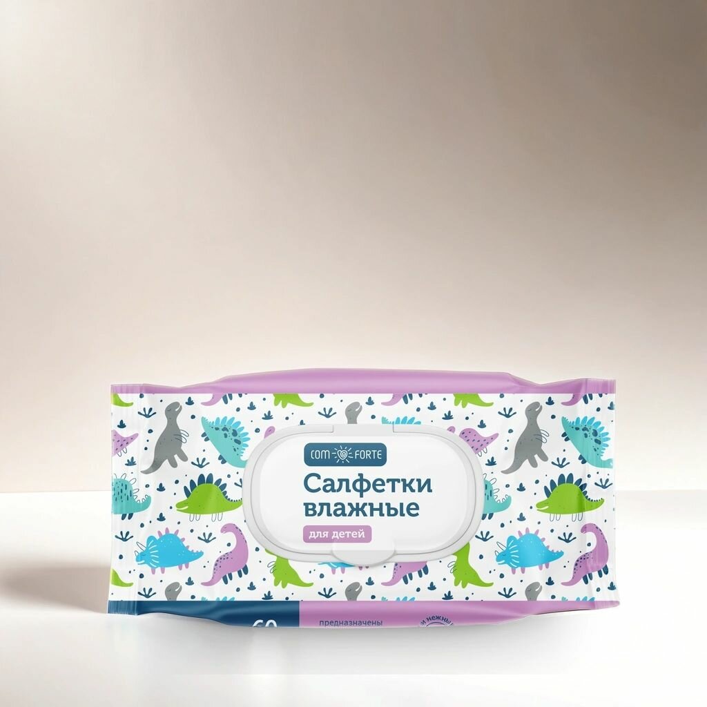 Салфетки детские влажные 60 шт ComForte