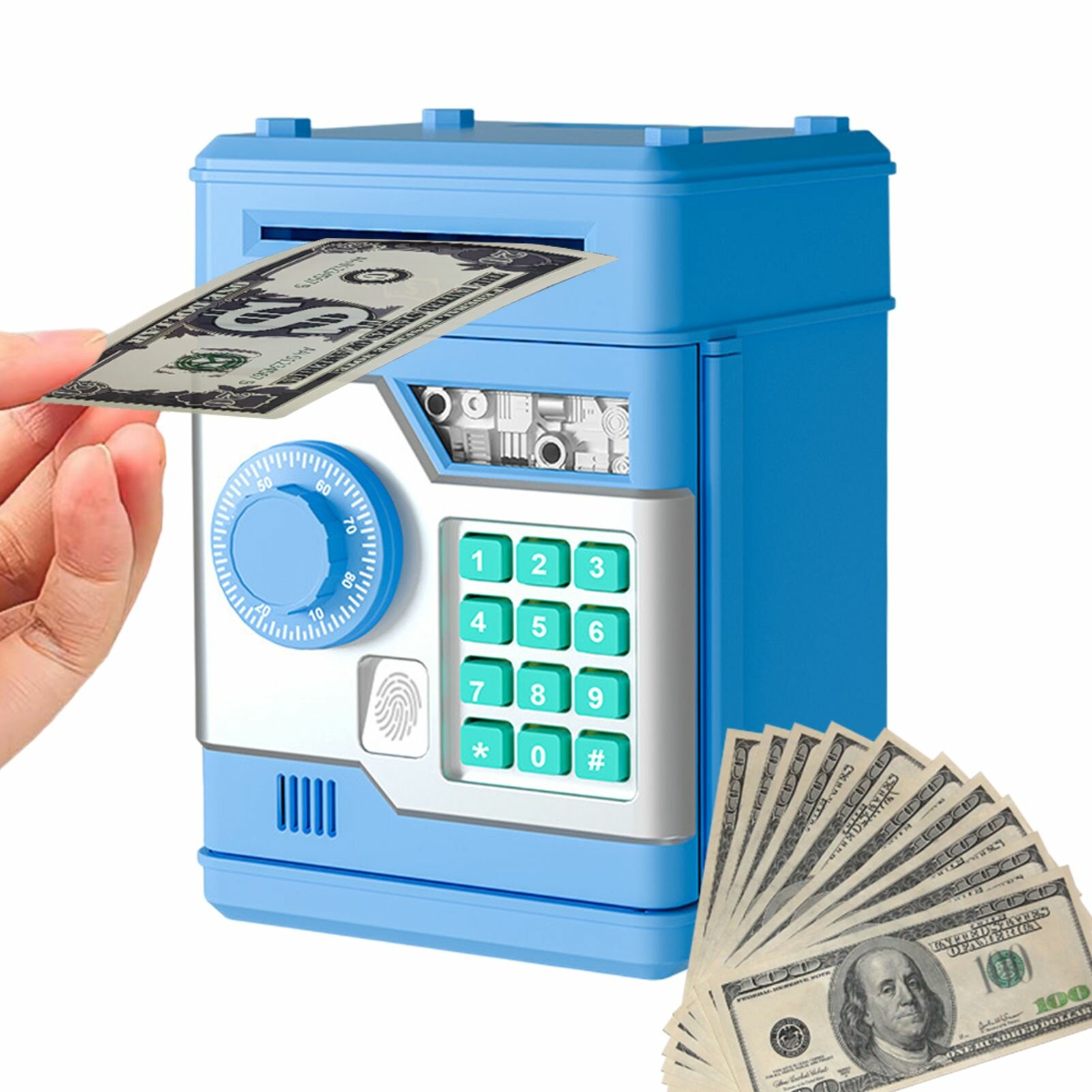 Копилка сейф для денег детская электронная Банк электронных детей