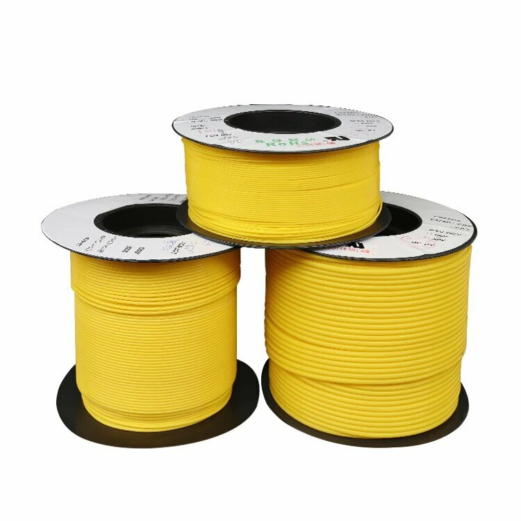 PTFE трубка 2x3mm, желтая, для 3D принтера