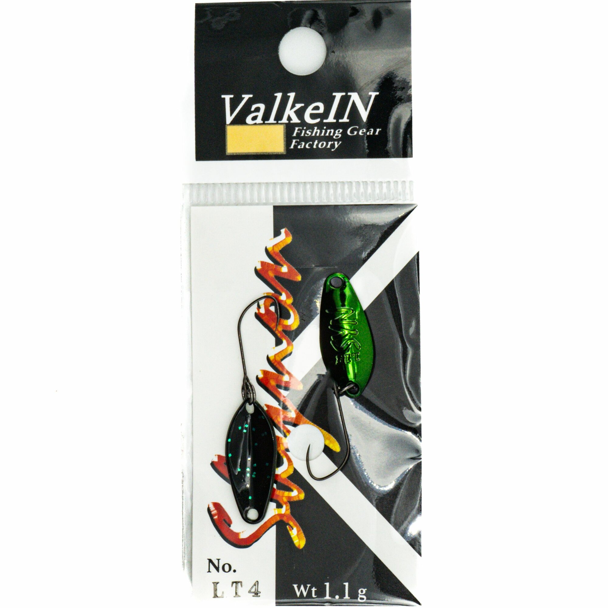 Блесна для рыбалки на форель ValkeIn Shynon, вес 1.1 гр, цвет LT4