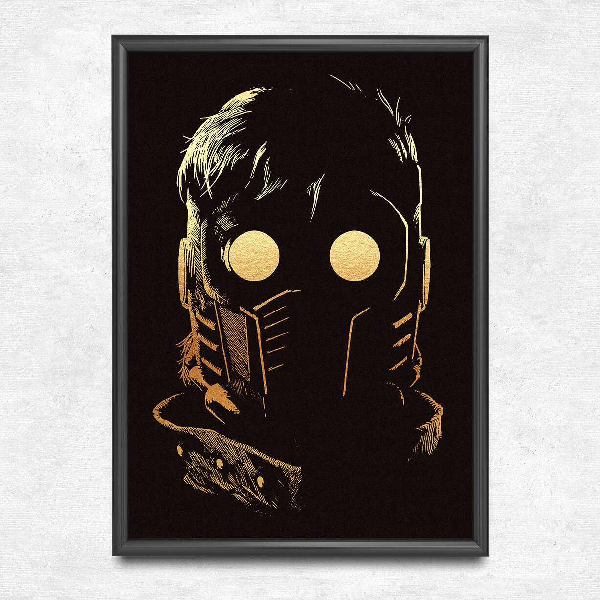 Постер Стражи Галактики / плакат для интерьера Звездный лорд. Марвел, Marvel, комиксы, фильмы, игры