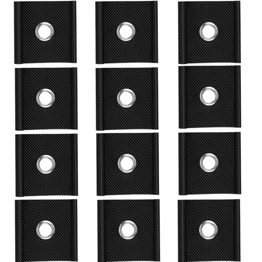 Установка навеса: Кольца для труб, Ленты для труб, Крючки для крепления.