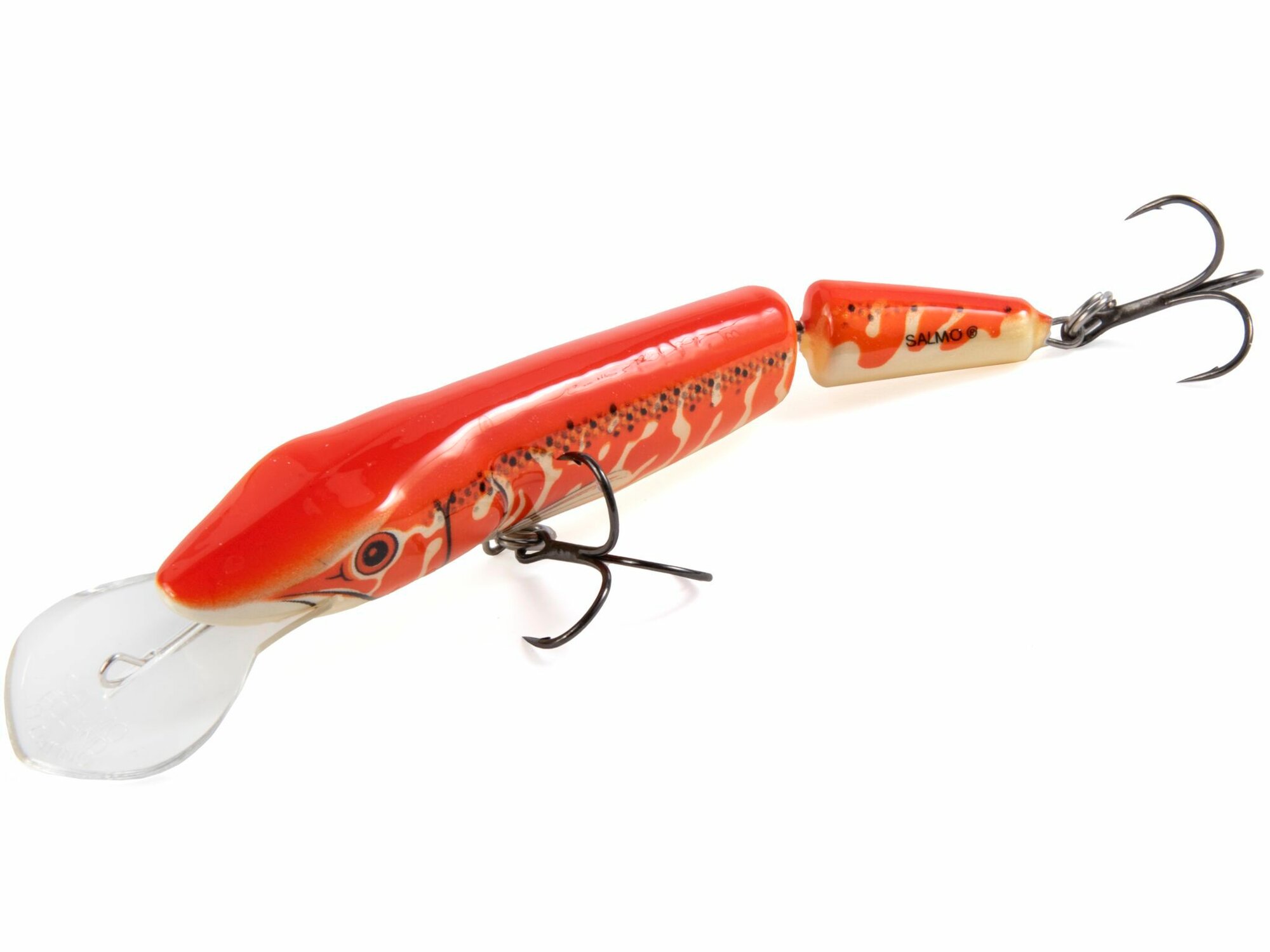 Воблер на щуку SALMO POLAND PIKE JDR 13/APE, ратлины для зимней и летней рыбалки