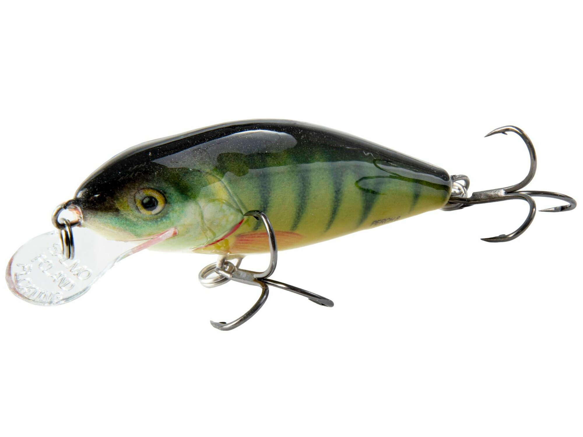 Воблер хищной рыбы SALMO POLAND PERCH F 08/PH, ратлины для зимней и летней рыбалки