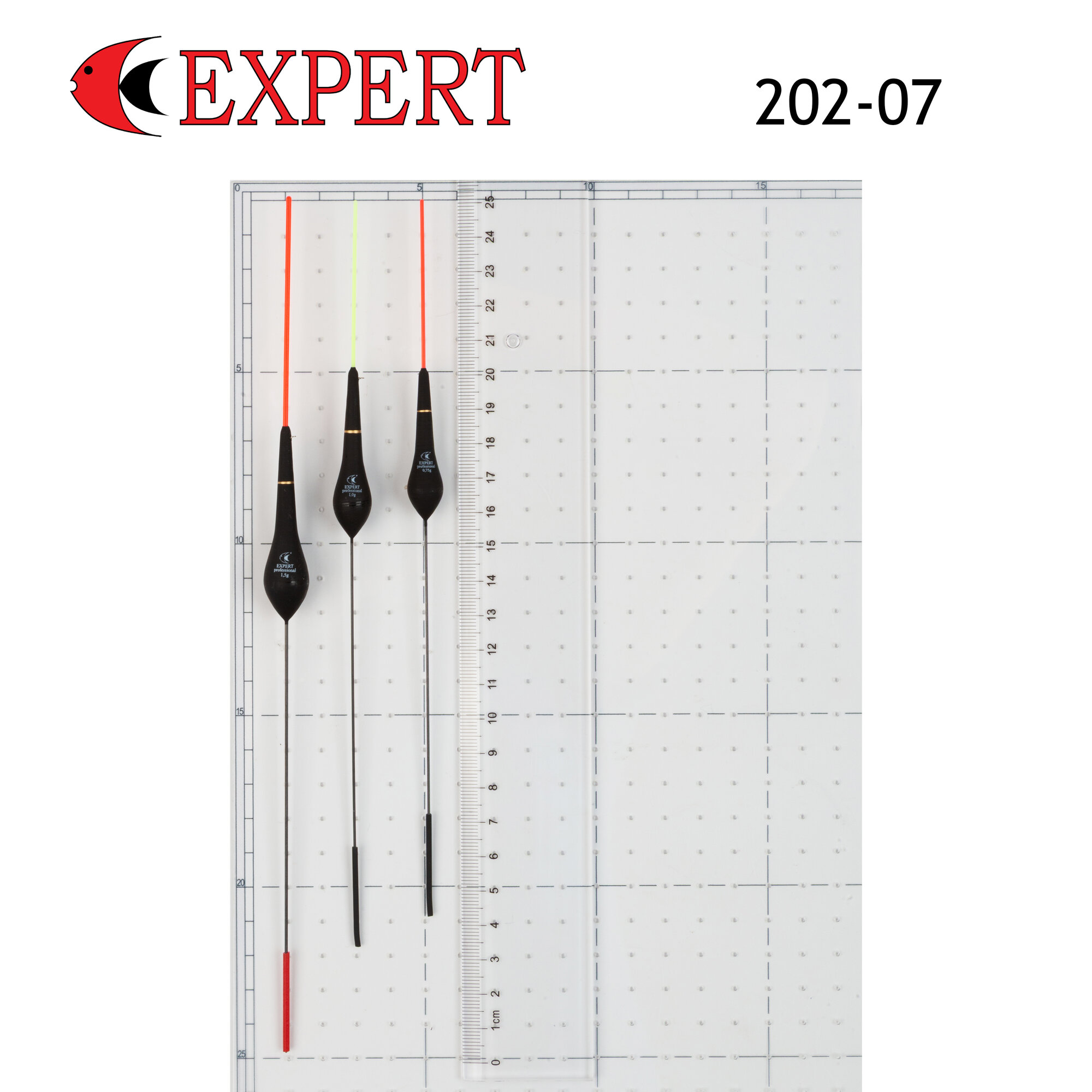Поплавок EXPERT 202-07-010, 21см, 1,5г. цв. Мультиколор для течения оригинал