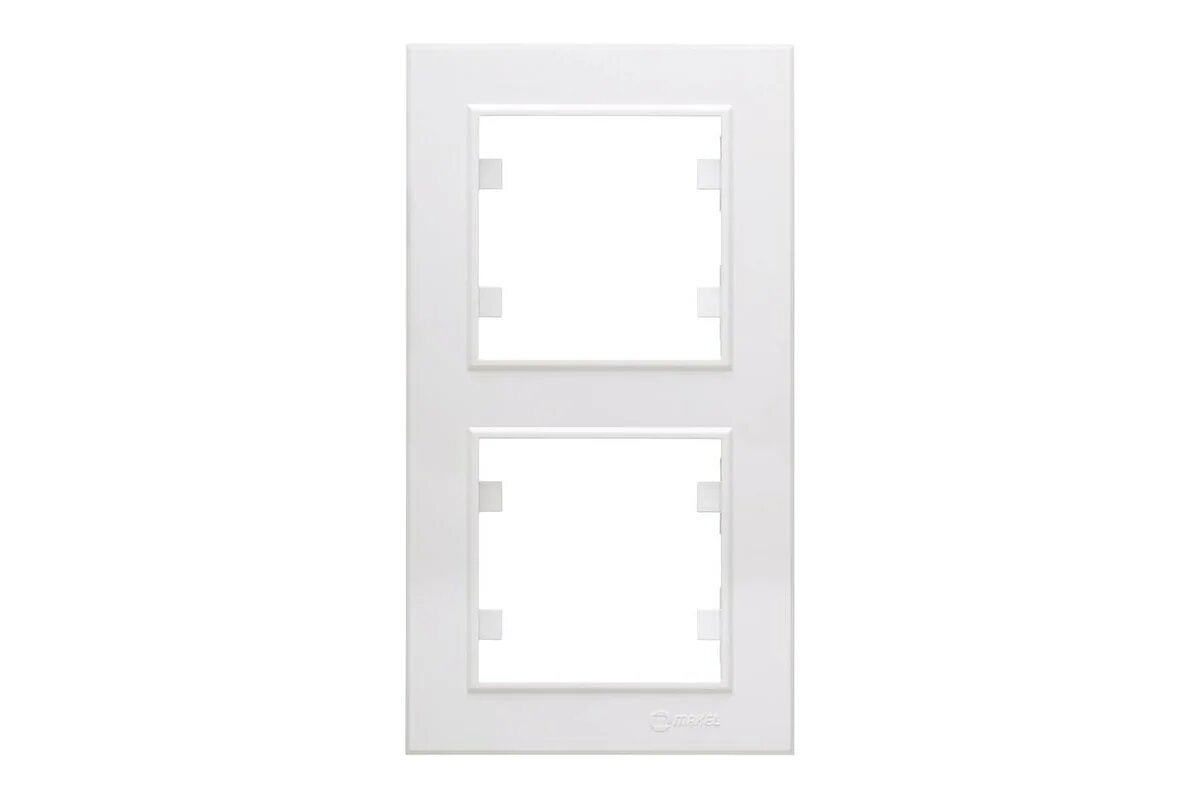 MAKEL Рамка для 2м Karea вертикальная белая 56001707 для крепления к стене и отображения изображений
