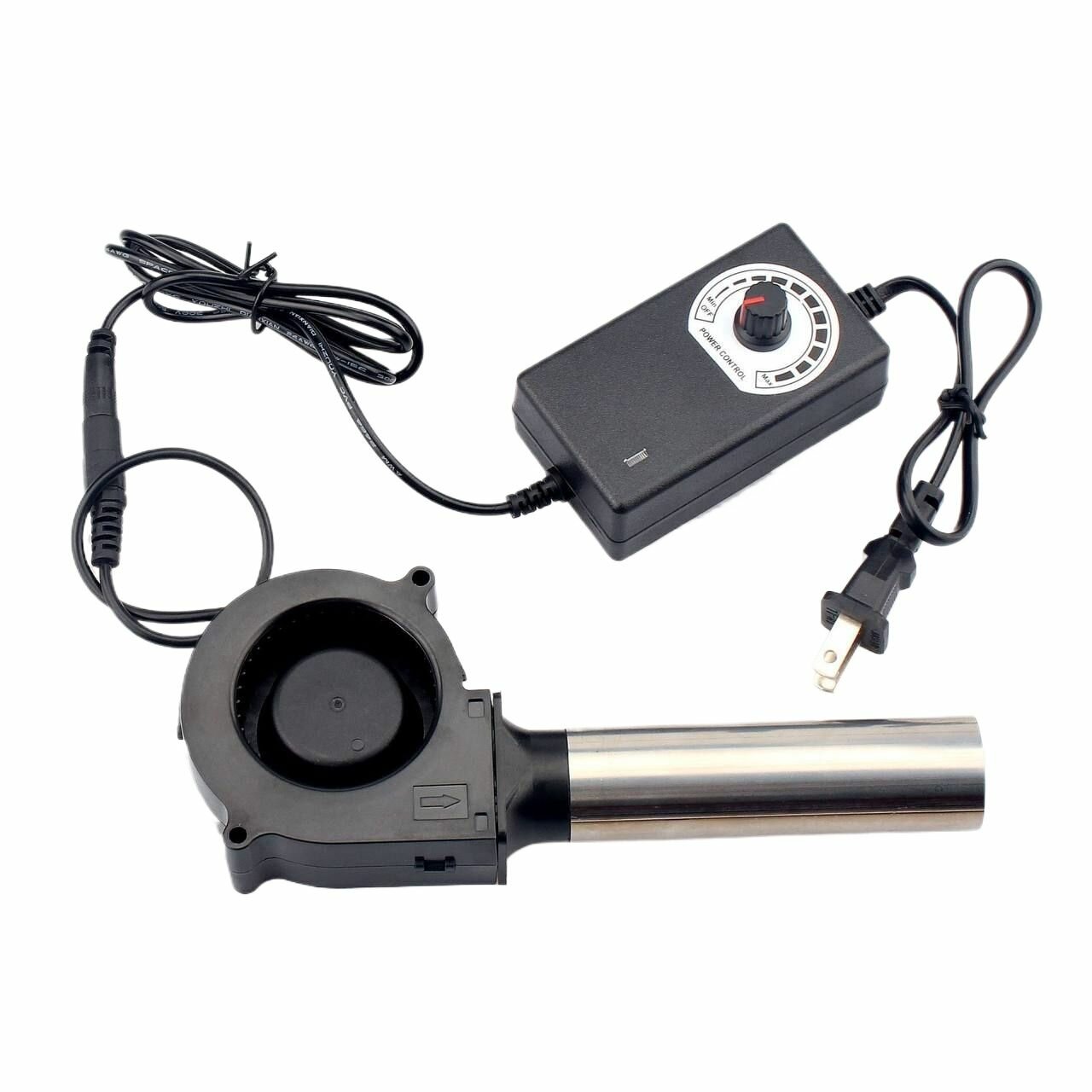 Барбекю и дымовая труба Регулируемая скорость металлическая трубка 11,5 см обследования