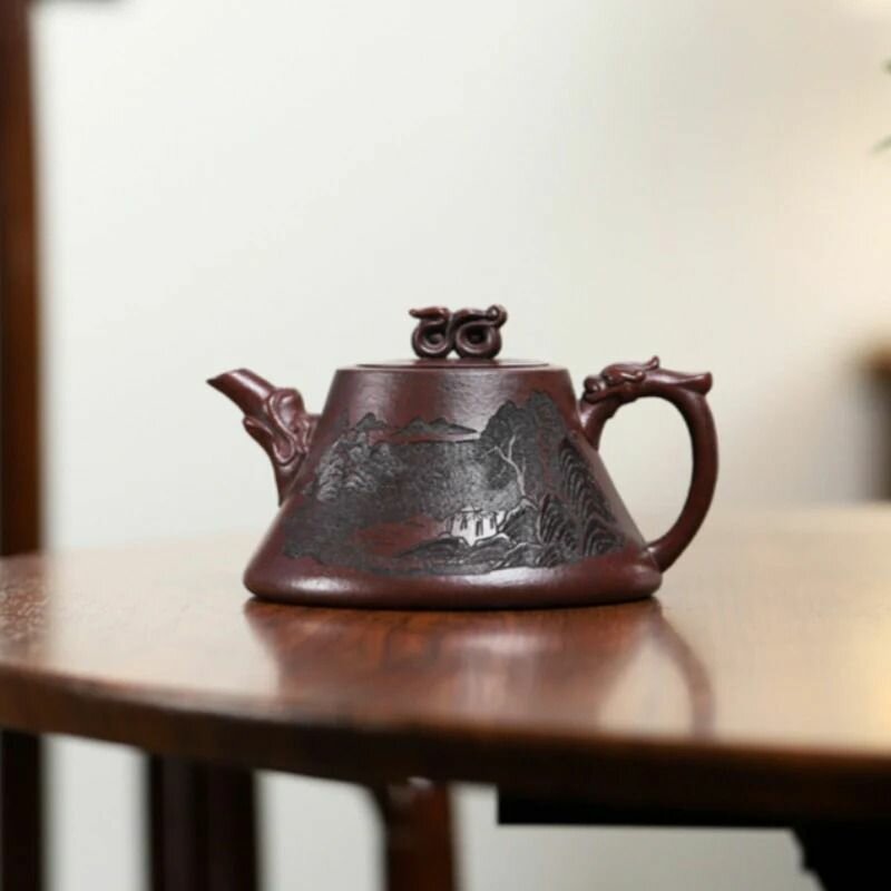 Чайник Исин Цзыша Ruyi Na Lao (Песок Крови Дракона - 310 мл)