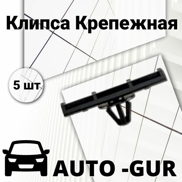 Клипса крепежная W716878S300, Набор 5шт, AUTOGUR