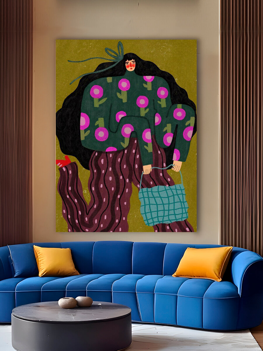 Картина на стену для интерьера от бренда Pechat Vip из категории Вдохновение 70х100 см.