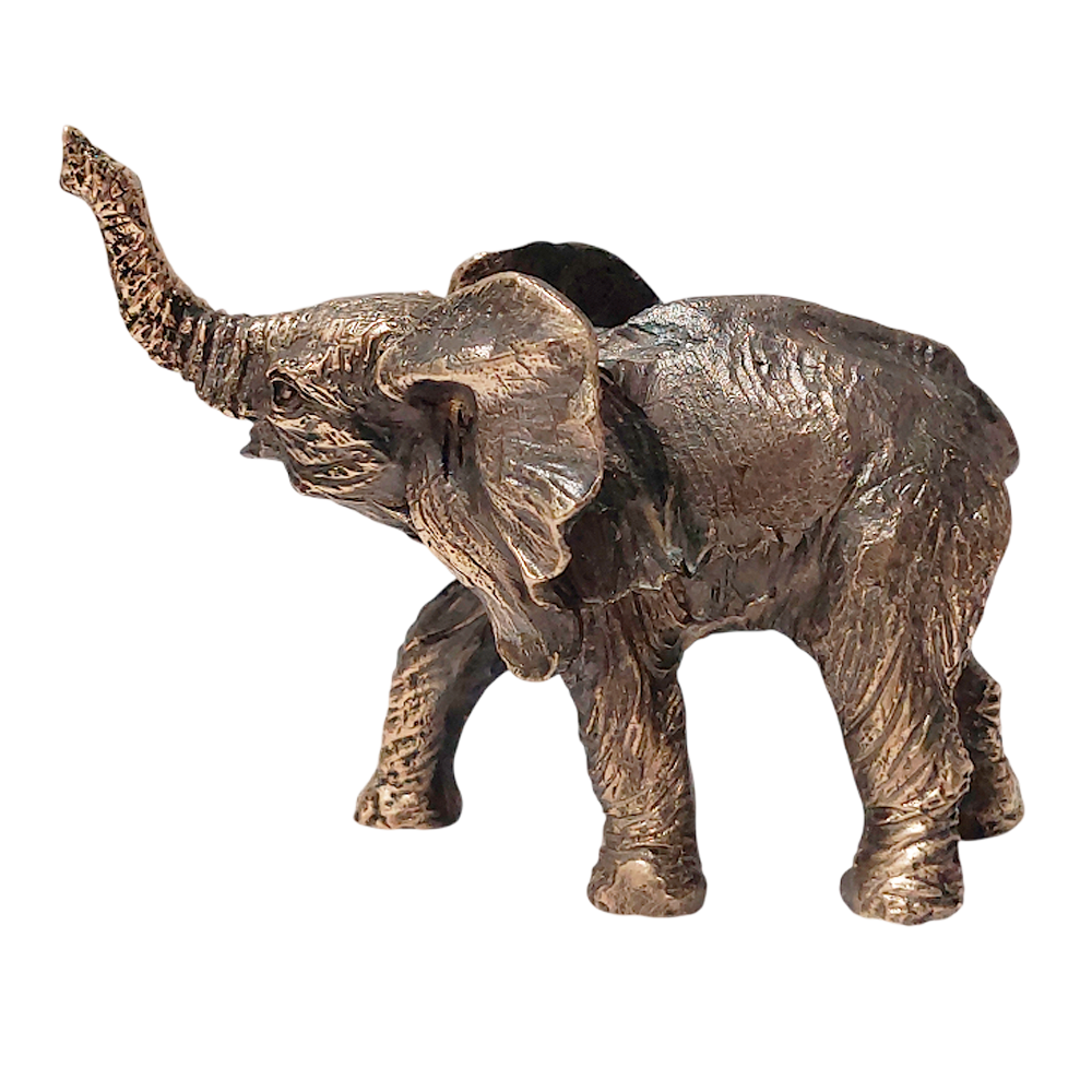 Фигурка из бронзы ручной работы "Слон Зэрби"