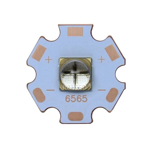 UV LED HotRed 6565 365-370nm с медной PCB