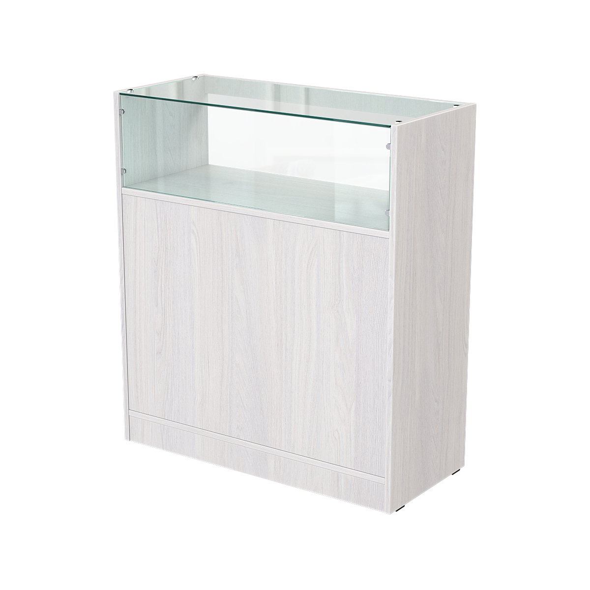 Прилавок "тандем мини" №2 (800мм), Ясень Анкор светлый - U31104