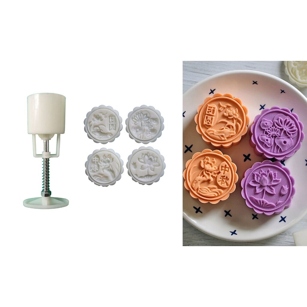 Пластиковые лунные пирожные изготовления формы лотослефы