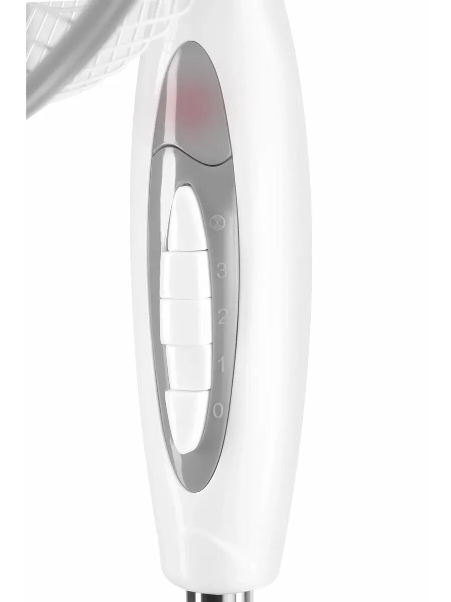 Вентилятор CENTEK CT-5015, напольный, 4 скорости, осевой, подсветка, серый — фото 1