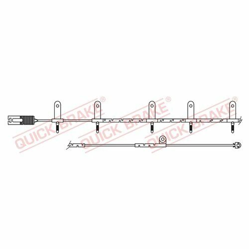 Датчик износа тормозных колодок Quick Brake WS0216A
