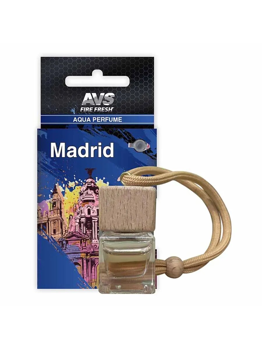 Ароматизатор AVS AQP-01 AQUA PERFUME (аром. Invictus/Непокоренный) (жидкостный) Spain /Madrid