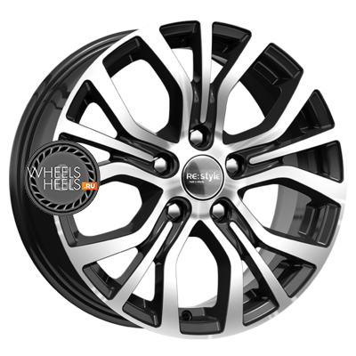 Диск автомобильный литой iFree Original КС736 16x6.5 5x114.3 et40 dia66.1 Алмаз черный