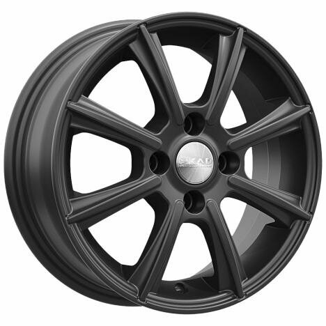 Диск автомобильный литой СКАД Монако 14x5.5 4x98 et38 dia58.6 Чёрный матовый