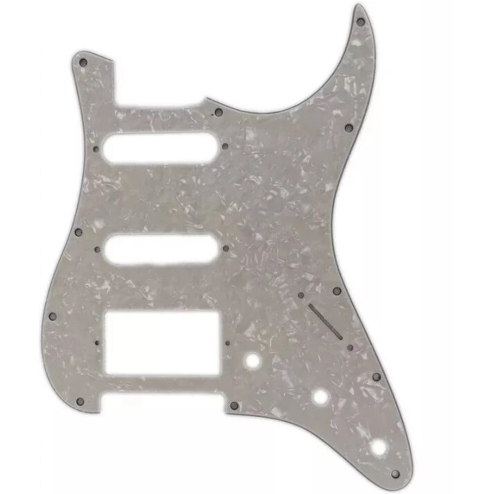 Пикгард для электрогитары Stratocaster HSS Donlis ST-SSH-PWH