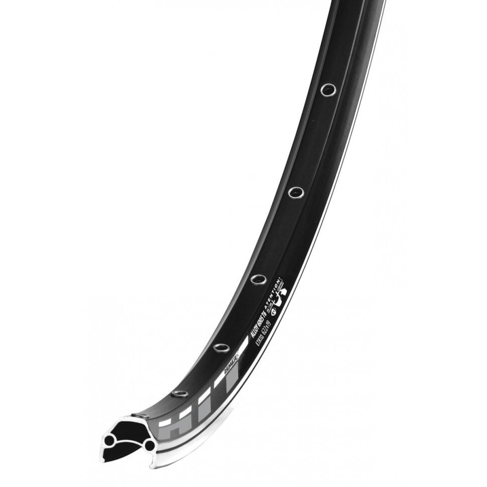 Обод 27,5” Remerx HIT (584x21), 36 спиц, a/v, двойной пистонированный, черный.