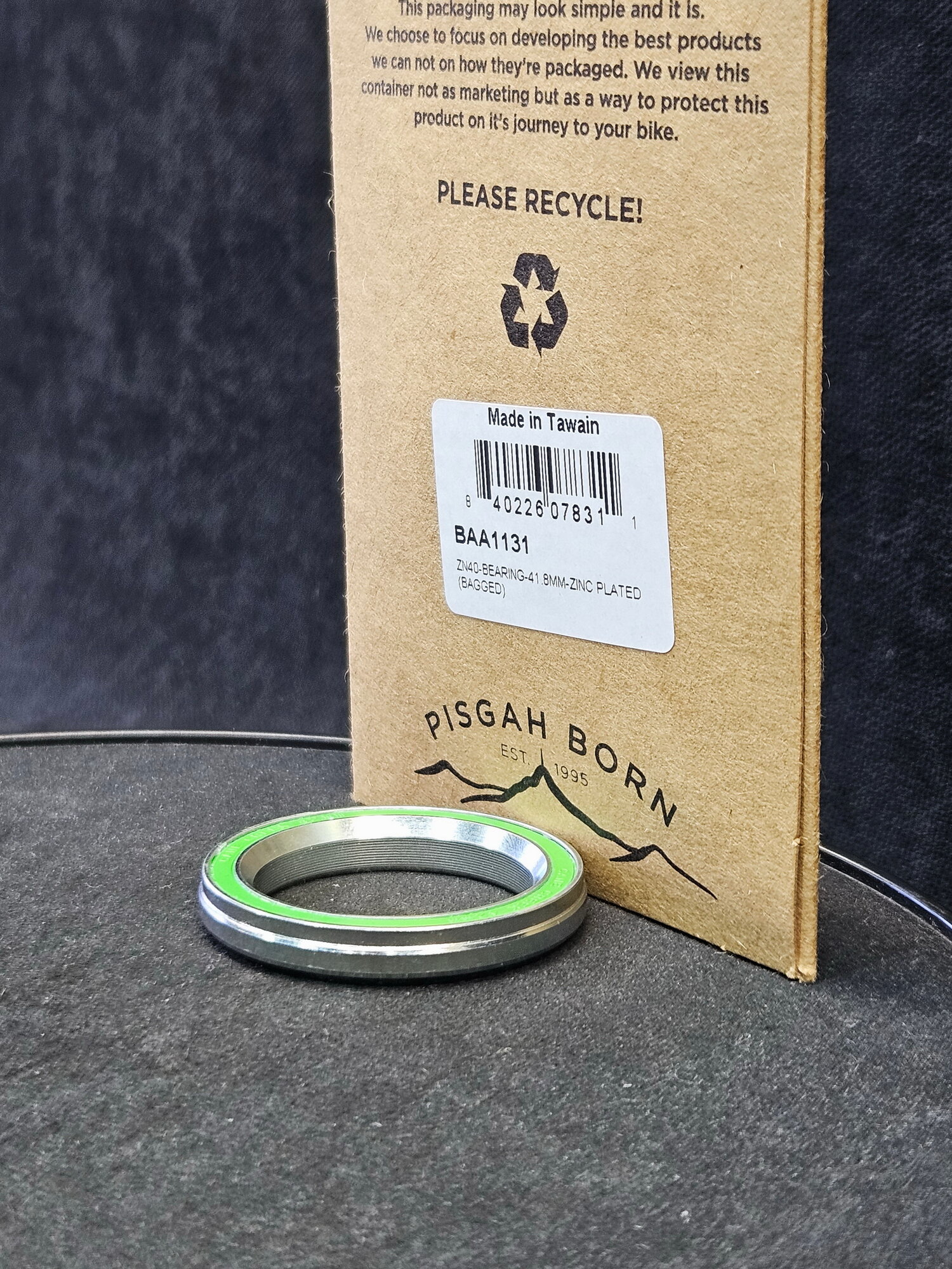 Подшипник для рулевой колонки Cane Creek ZN40 41,8mm Zinc Plated, 41.8x30.2x6.3 мм, 36x45" (BAA1131)