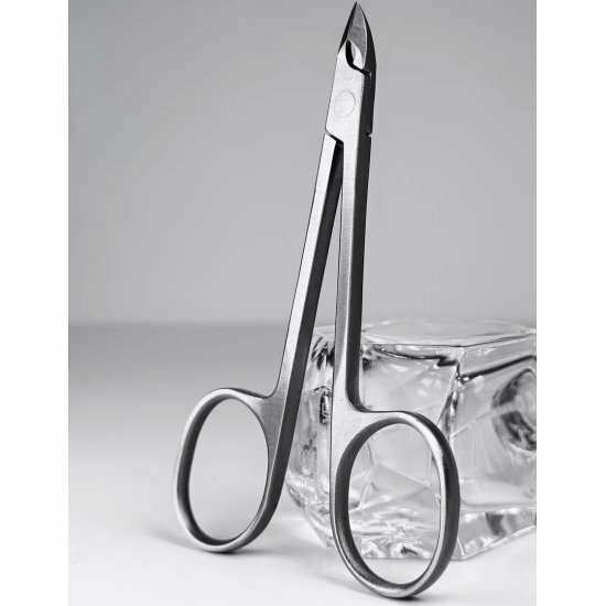 Кусачки Silver Star PRO 01 Podo, ножнички "глазки" для кожи и мозолей с пяткой 8 мм