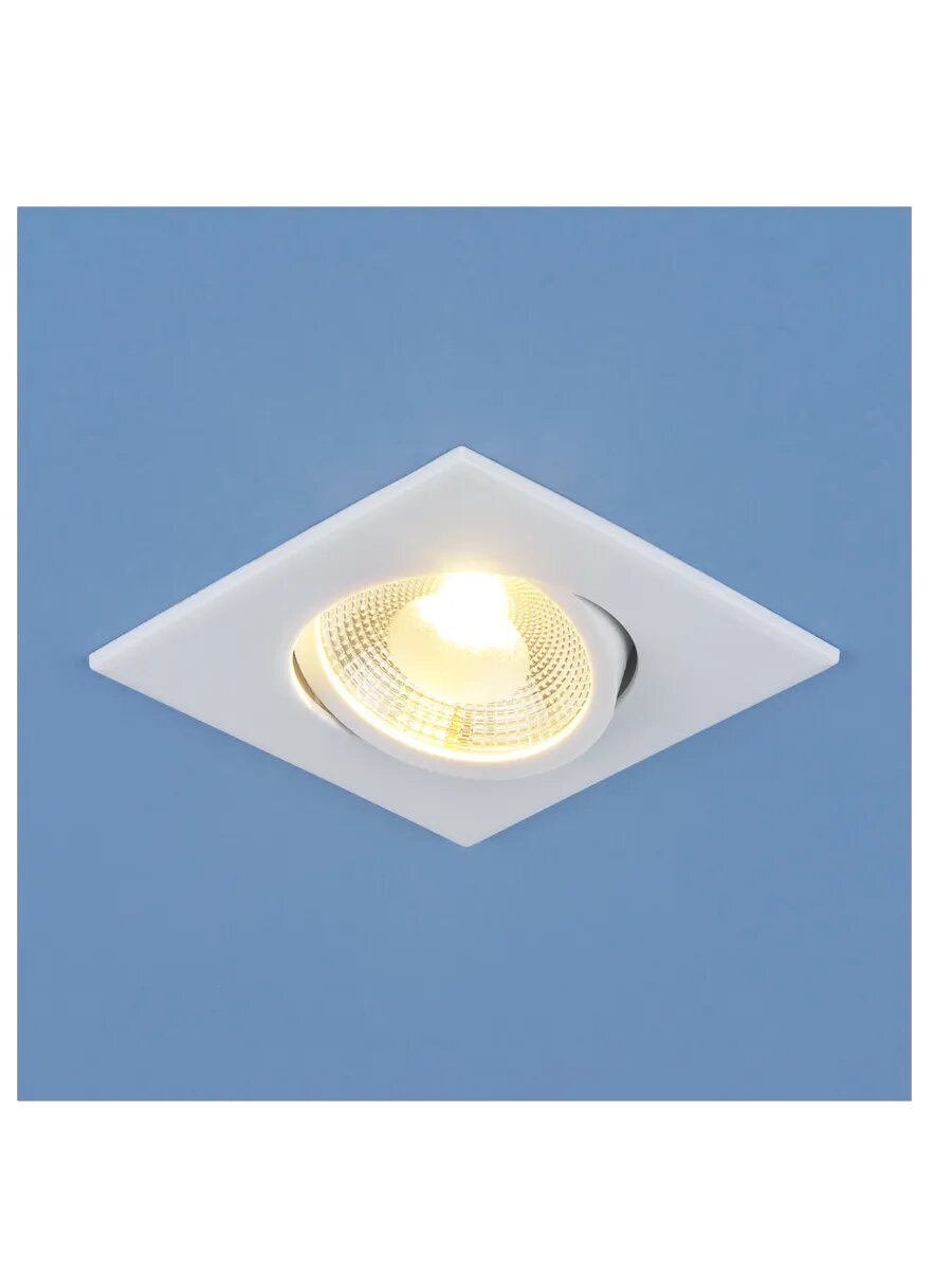 Встраиваемый светильник светкомплект DSS0016W4200K, белый, цоколь LED, 6 Вт, свет нейтральный белый, 4200К, для гардеробной