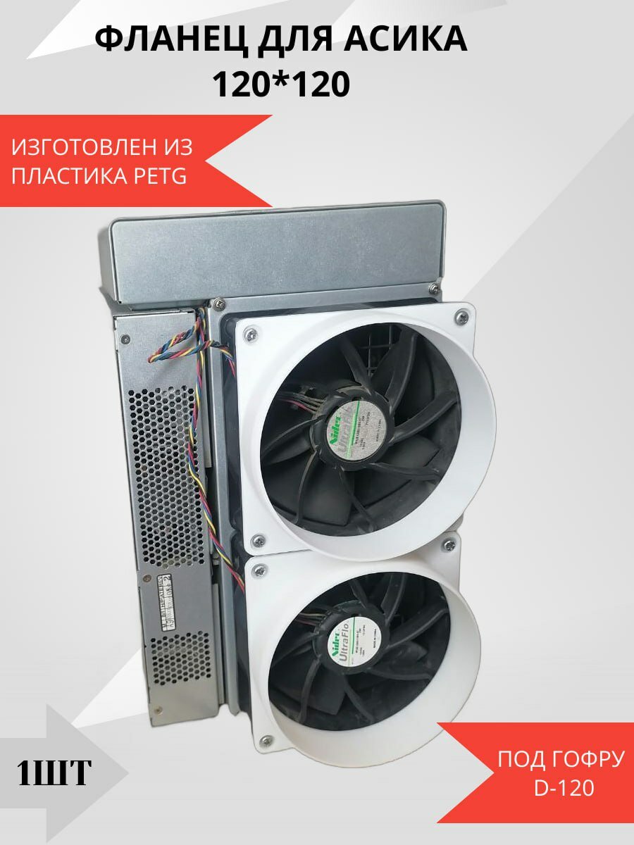 Фланец для асика 120 мм