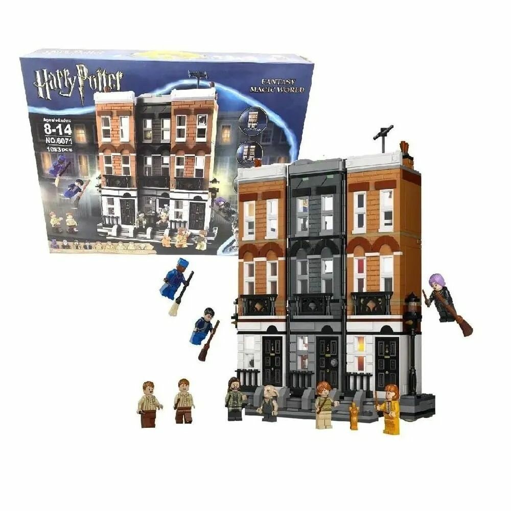 Конструкторы Гарри Поттер Площадь Гриммо / Harry Potter / 1083 детали