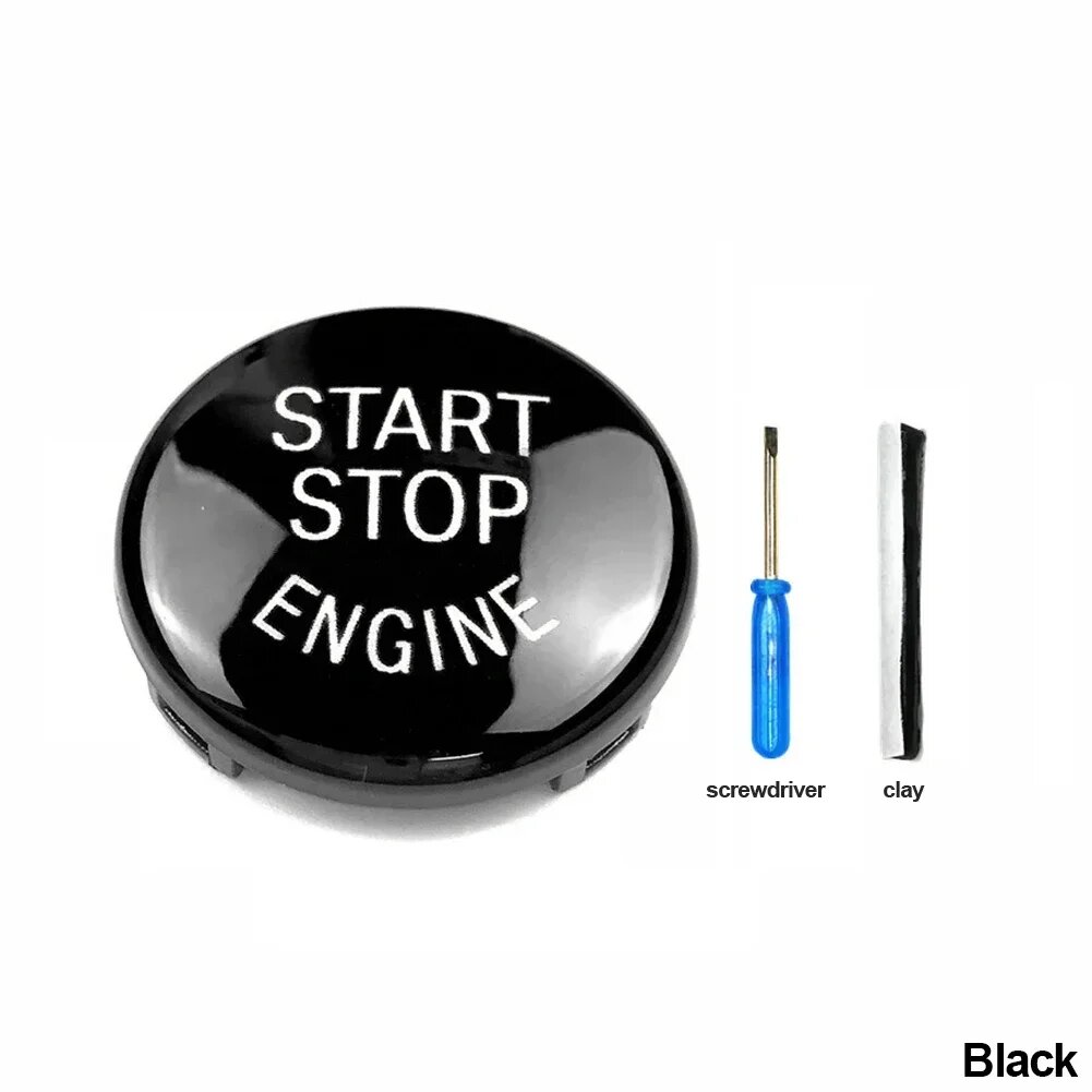 Черная кнопка START/STOP двигателя для BMW E87 E90