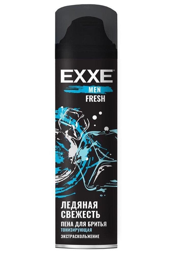 Exxe Men Fresh - Ледяная Свежесть Пена для бритья "тонизирующая" 200 мл.